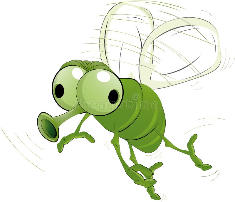 Green insect cartoon stock vector. Illustration of monster - 34400822