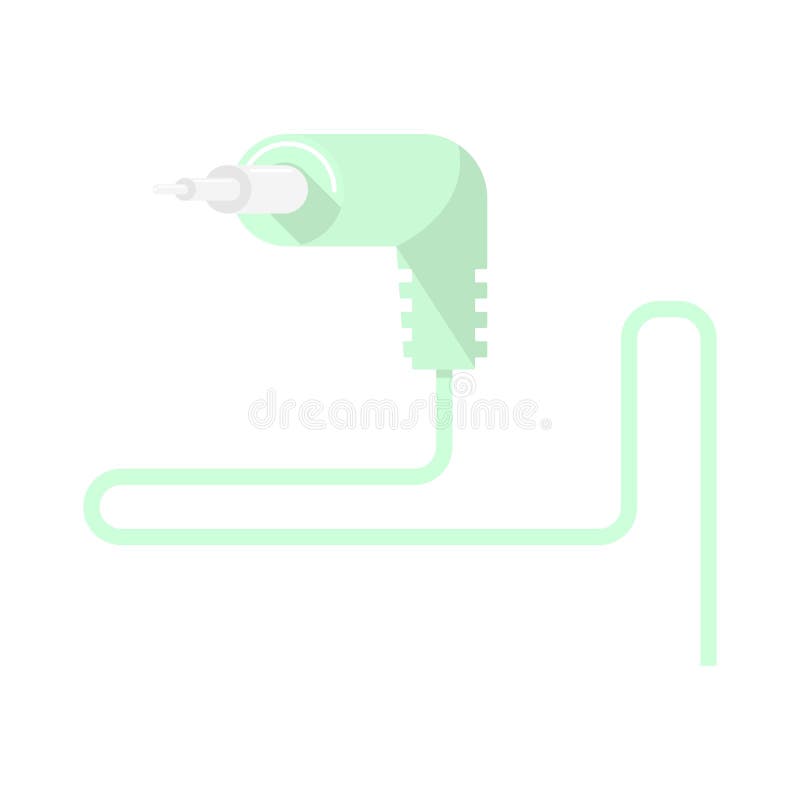 Isometric Headphone Vector Illustration Stock Vector - Illustration of ...