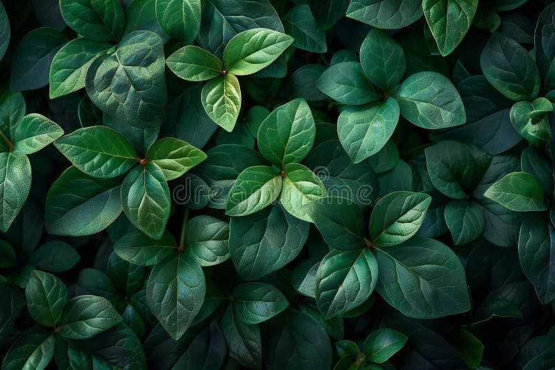 Green Ivy Background, Top View, Dark Green Leaves, Full Screen, Texture ...