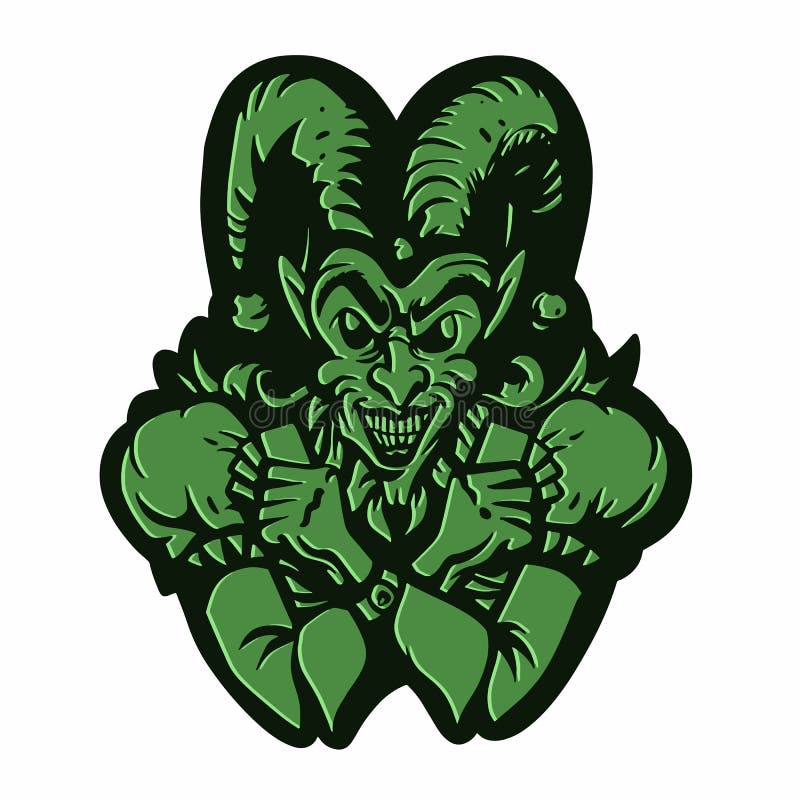 Evil Jester Stock Illustrations – 628 Evil Jester Stock Illustrations ...