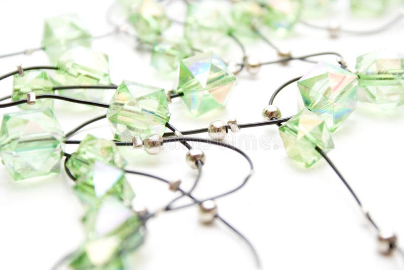 Green jewels stock image. Image of pebble, crystal, macro - 5342121