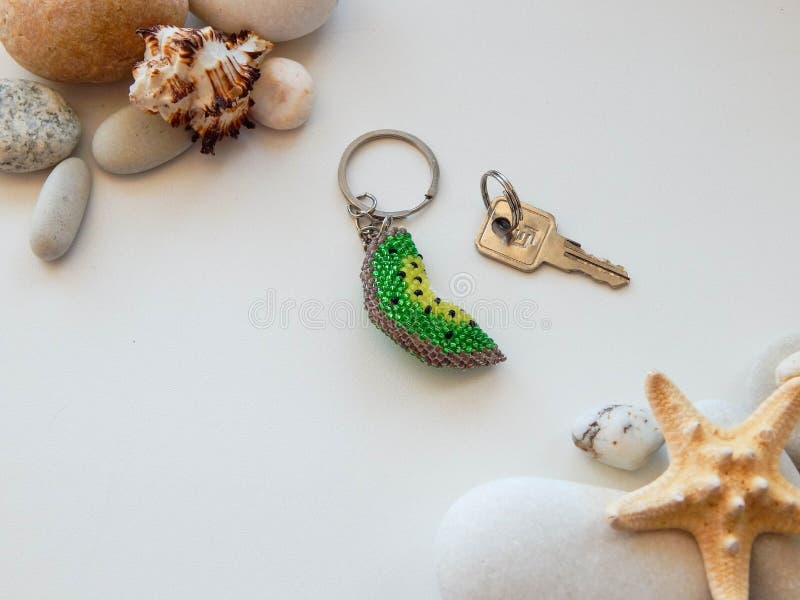 Green Key Chain Sea Shells Stock Photos - Free & Royalty-Free Stock ...