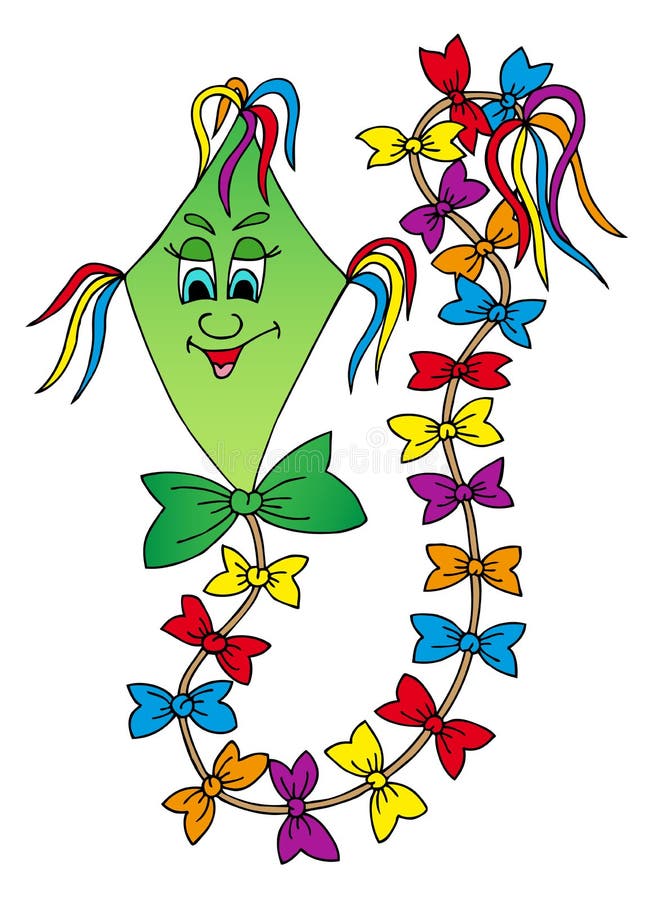 Cartoon Kite Smiling Face Stock Illustrations – 84 Cartoon Kite Smiling ...