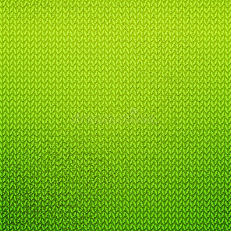 Green knitted pattern stock vector. Illustration of knitwear - 64159484