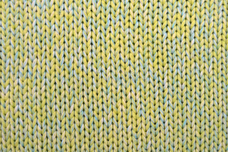 Green Knitted Texture Blends. Natural Textile Stock Image - Image of ...