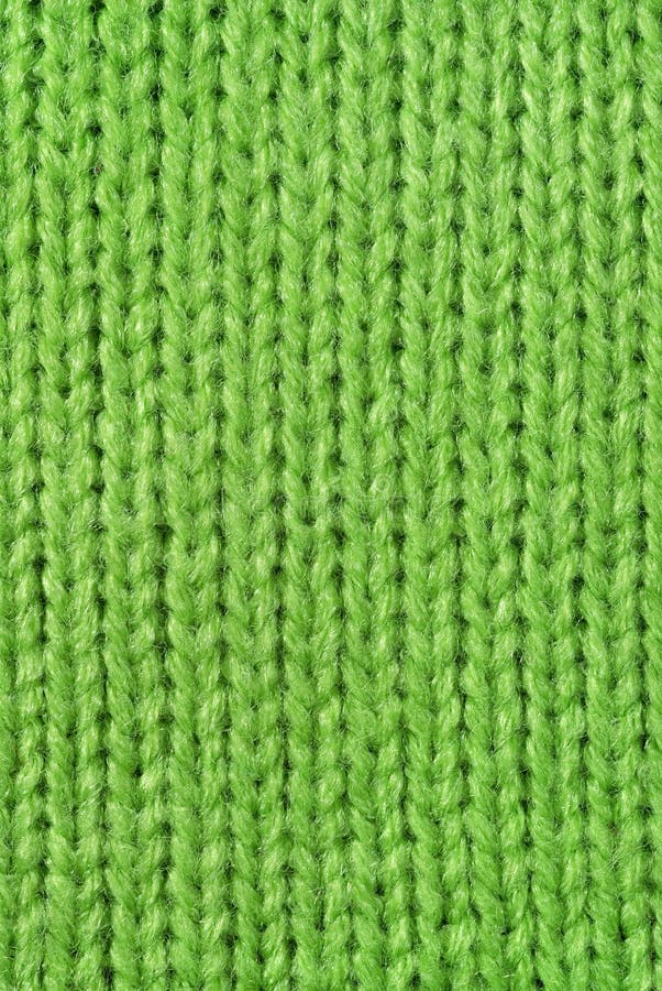 Green Knitted Wool Close Up Stock Image - Image of loop, feathered: 4390491