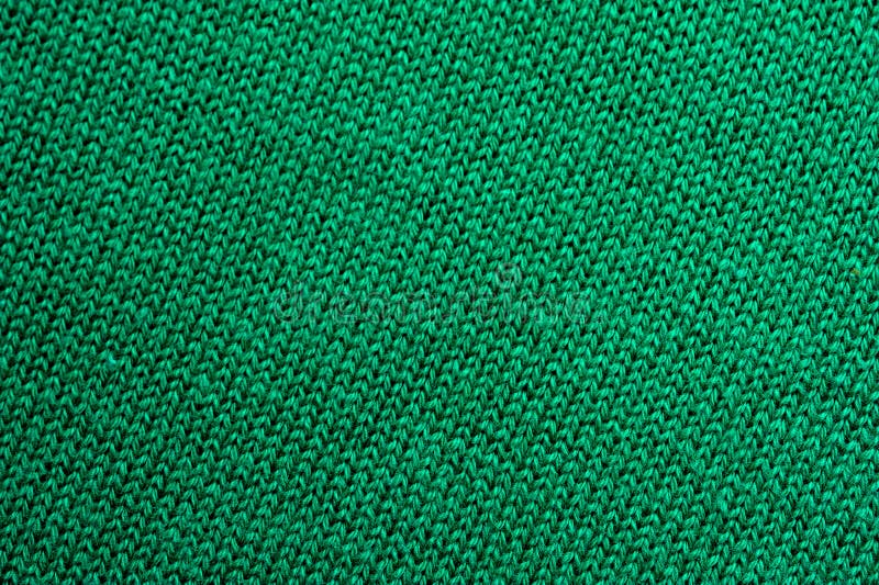 Texture Woolen Fabric Green Color Stock Photo - Image of clap, handmade ...