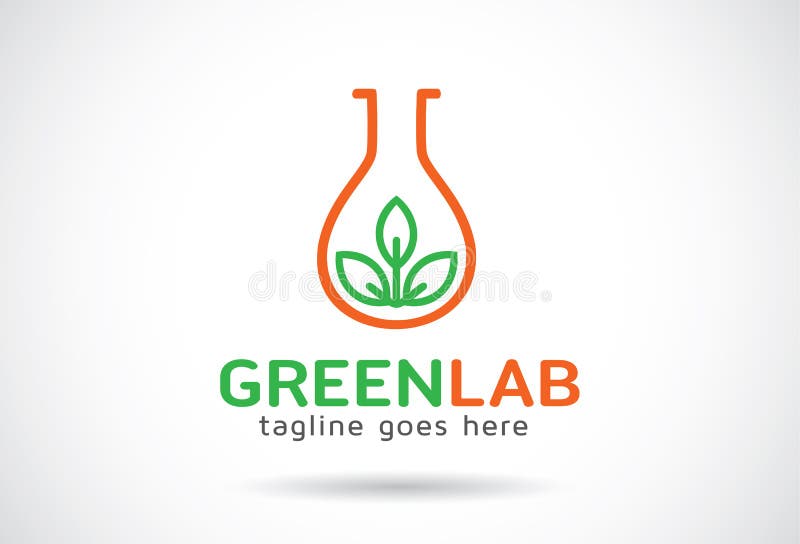 Green Lab Logo Template Design Vector, Emblem, Design Concept, Creative ...