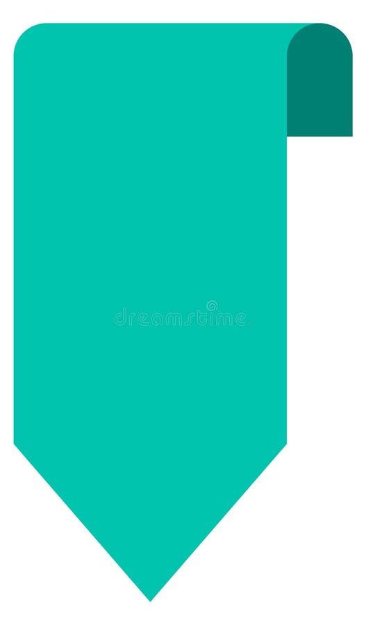 Green Label. Decorative Tag Element Blank Template Stock Vector ...