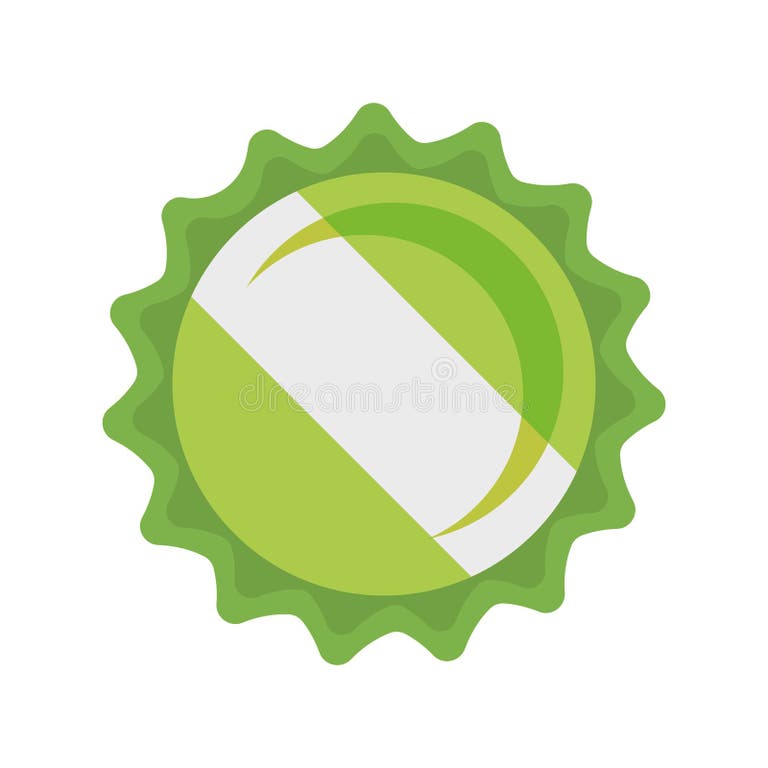 Green label illustration stock vector. Illustration of design - 289622553