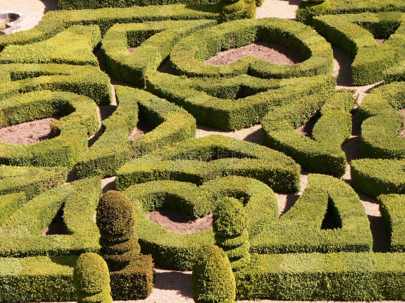 Green Labyrinth stock image. Image of chateau, gravel - 2735935