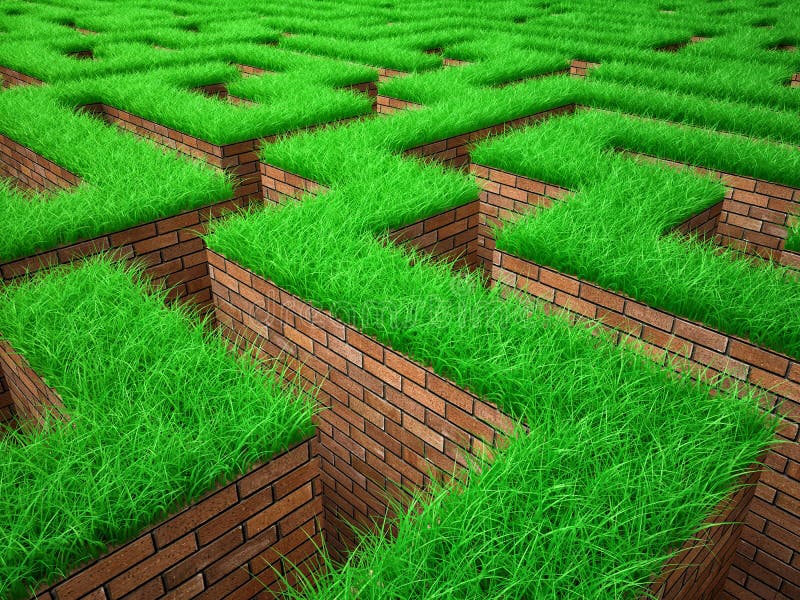 18+ Brick maze Free Stock Photos - StockFreeImages
