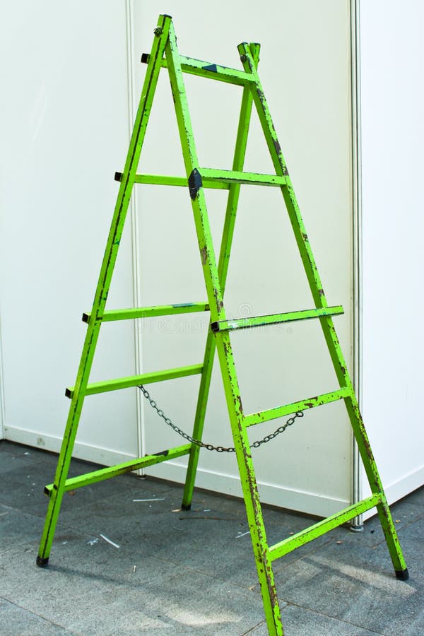 Green Ladder Picture. Image: 14522182