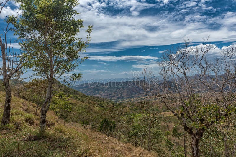Green Landscape in the Tabasara Mountains, Panama Stock Photo - Image ...