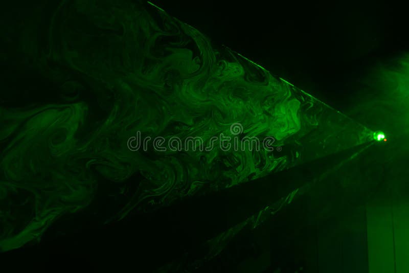 Green Lasers for Show in Smoke Stock Photo - Image of light, festival ...