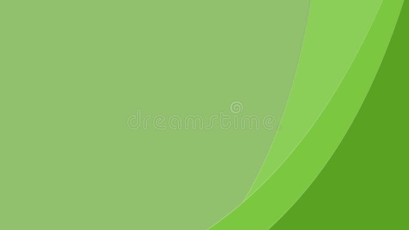 Green Layers Banner Concept Background Stock Illustration ...