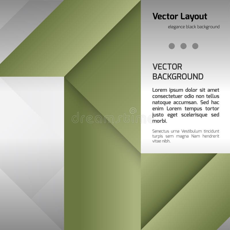 Green Layout stock vector. Illustration of card, paper - 51184014