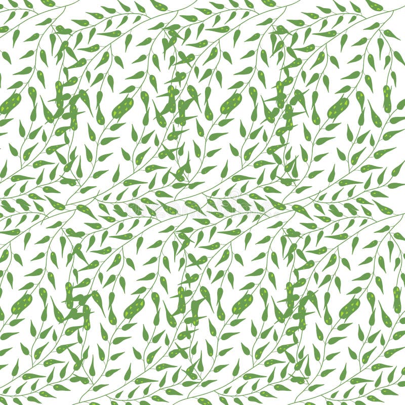Green Leaf Background. Greenery Background Stock Illustration ...