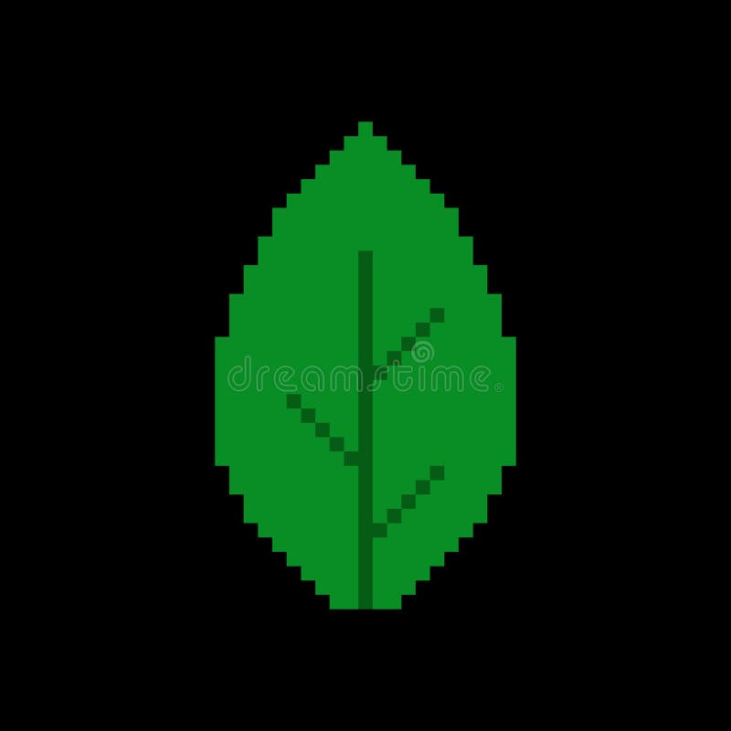 Pixel Leaf Stock Illustrations – 5,301 Pixel Leaf Stock Illustrations ...