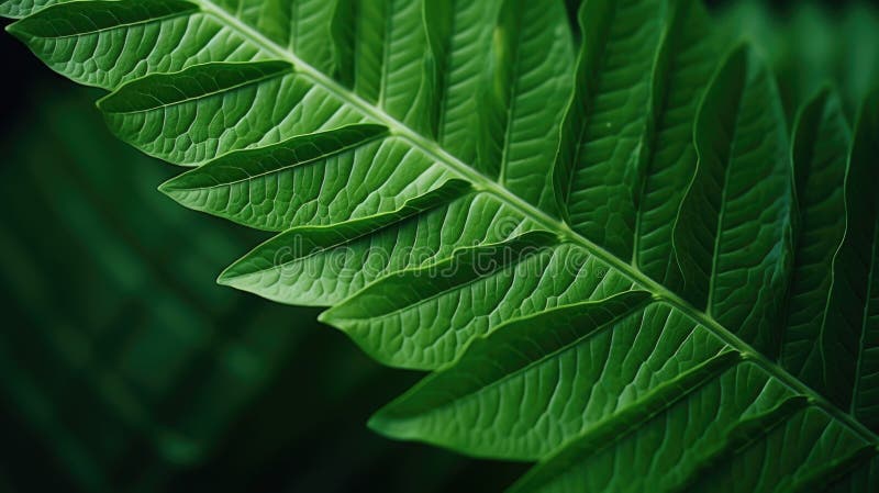 Green Leaf Close Up stock image. Image of vegetation - 374209789