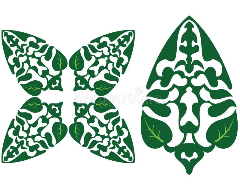 Green Leaf design stock vector. Illustration of decorative - 2651508