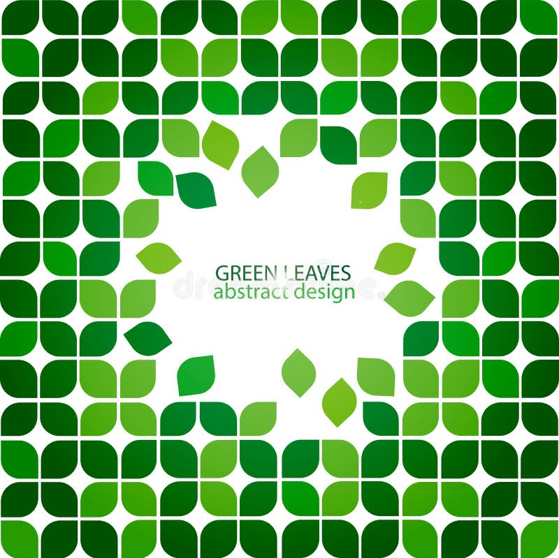 Green Leaf design stock vector. Illustration of nature - 44417147