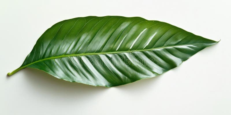 Green Leaf Displays Vibrant Texture and Organic Beauty in a Calm Theme ...
