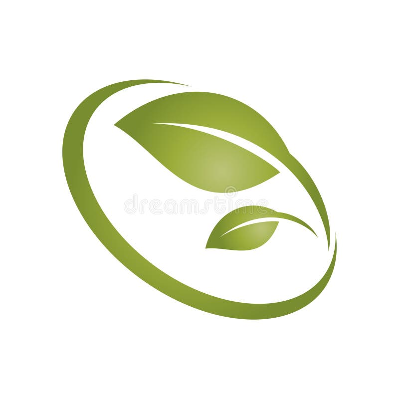 Green Leaf Environment Icon Vector Logo Template. EPS 10 Stock Vector ...