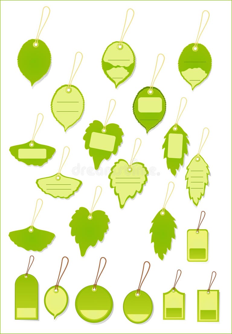 Label Leaf Shape Stock Illustrations – 69,237 Label Leaf Shape Stock ...