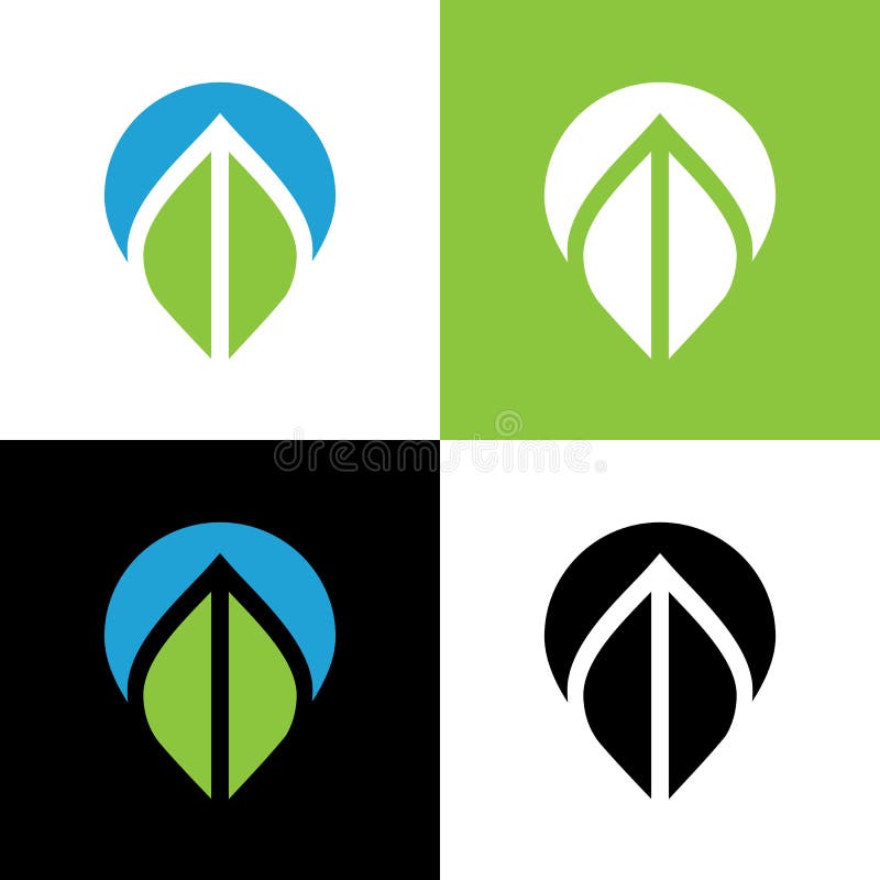 Leaf Map Marker Stock Illustrations – 2,896 Leaf Map Marker Stock ...