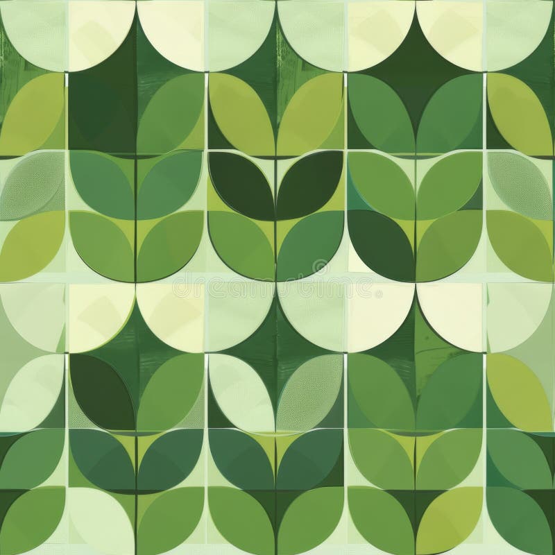Green Leaf Pattern Ceramic Tiles Background Stock Photo - Image of ...