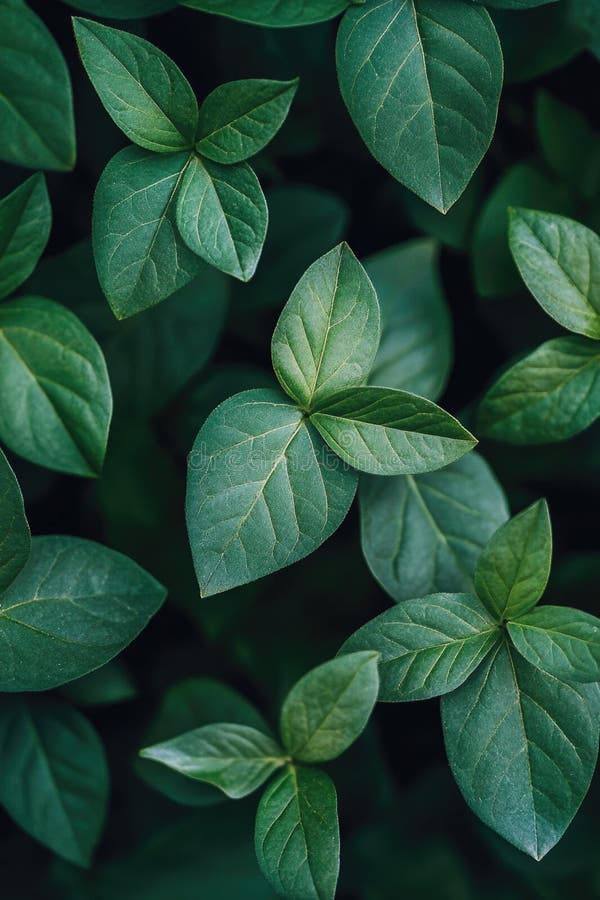 Green leaf plant stock photo. Image of development, herbaceous - 375217166