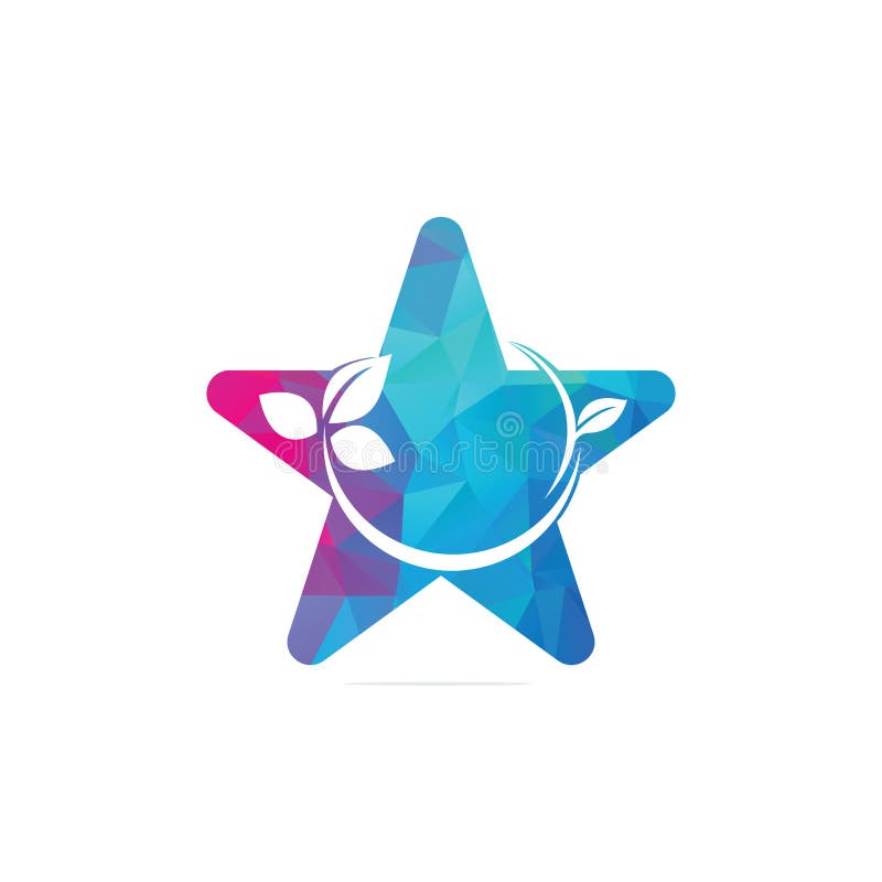 Vector Logo Star Bio Nature Stock Illustrations – 807 Vector Logo Star ...