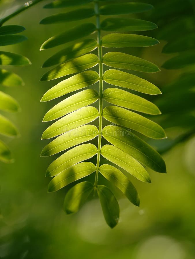 Green Leaf of Rice Plant in Rice Field Stock Photo - Image of nature ...
