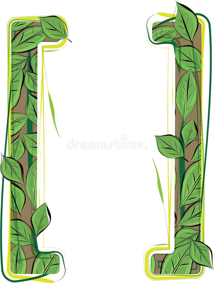 Leaf Parenthesis Stock Illustrations – 22 Leaf Parenthesis Stock ...