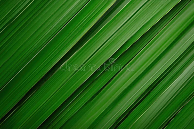 Green Leaf Vein Abstract Pattern with Diagonal Stem Line - Eco-Friendly ...