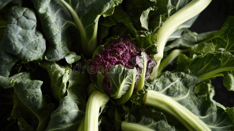 Green Leafed Plant, Small Size, Details Visible Stock Illustration ...