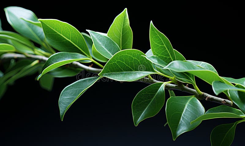 Green Leafed Tree Branch stock image. Image of lush - 315223573