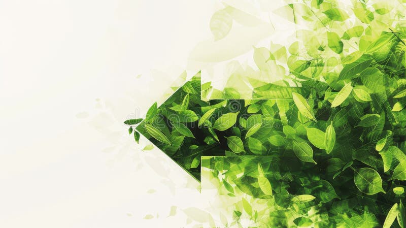 Green Leafy Tree Arrow Pointing Right Stock Photos - Free & Royalty ...