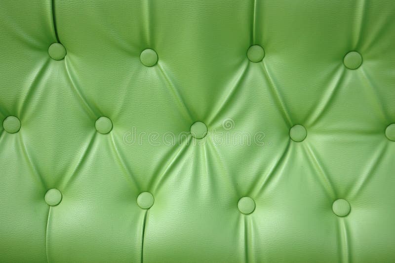 Green Leather Seat Upholstery Stock Image - Image of fabric, decorating ...