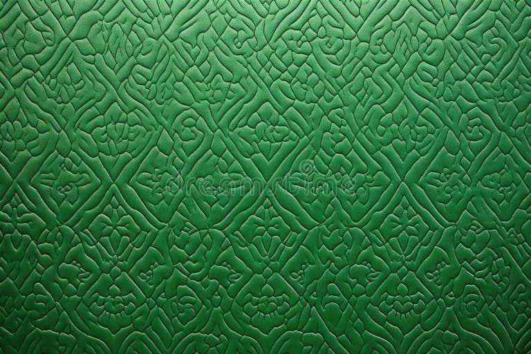 Green Leather Texture with Seamlessly Repeating Patterns Stock Image ...