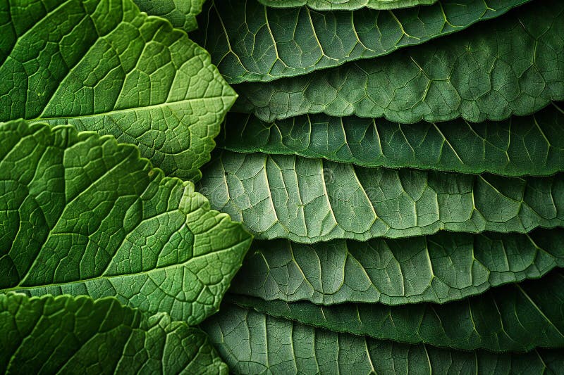 Green Leaves As Background, Top View, Leaf Texture, Leaf Texture Stock ...