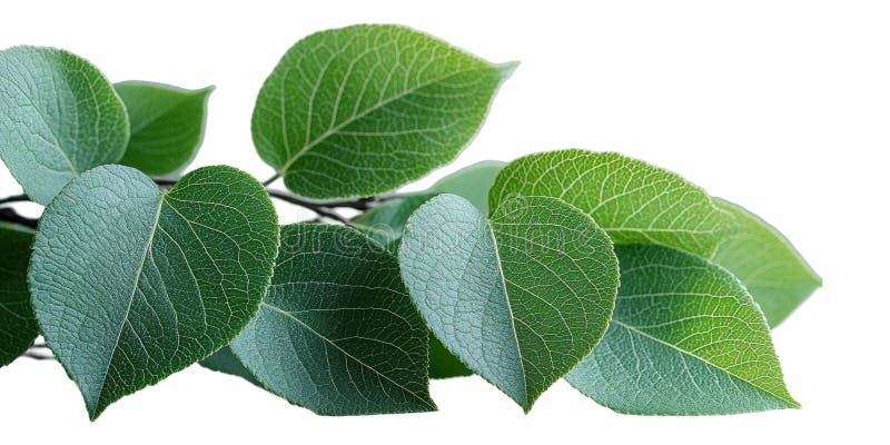 Green Leaves Cluster Isolated on Transparent Background Stock Photo ...