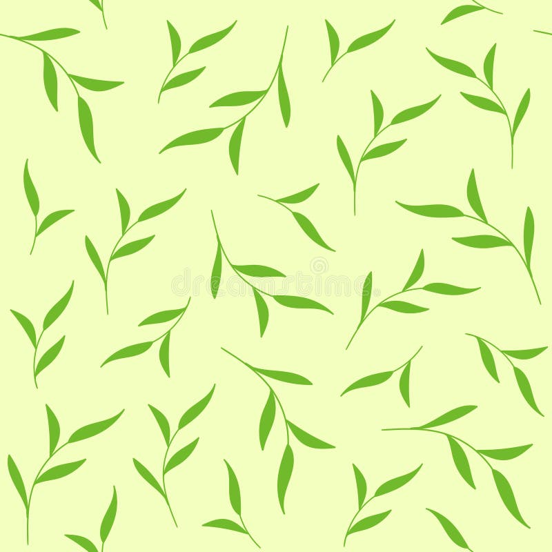 Vector Green Tea Seamless Pattern Stock Illustrations – 7,147 Vector ...