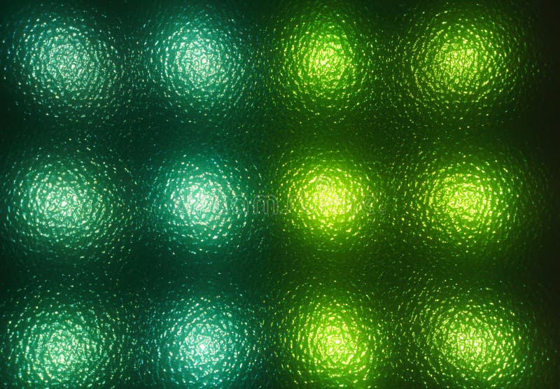 Green Led Lamps in a Row Background Stock Image - Image of beam, glow ...