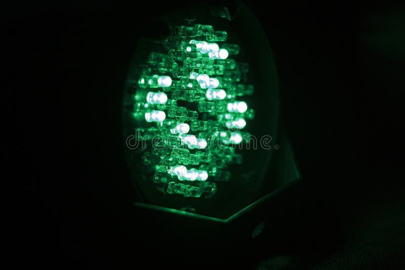 Green led stock photo. Image of lights, music, club, dance - 33583414