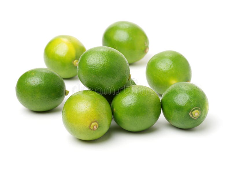 Green lemon stock photo. Image of fruit, isolated, lemon - 135896706