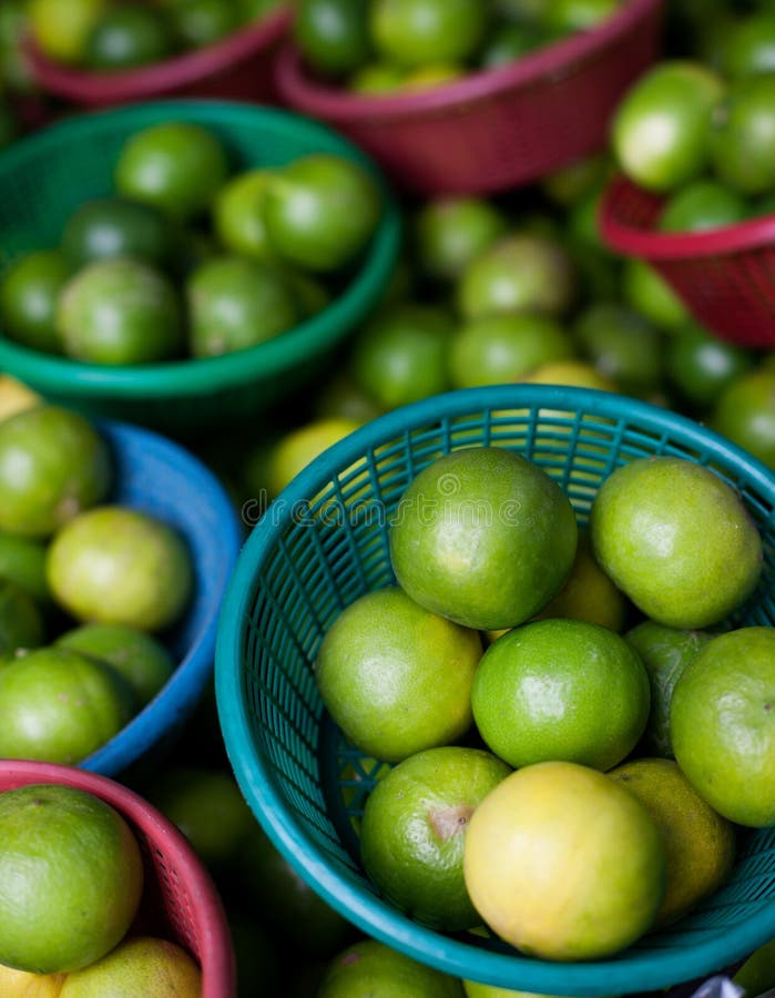 Green lemons stock image. Image of bunch, lemon, market - 25797541