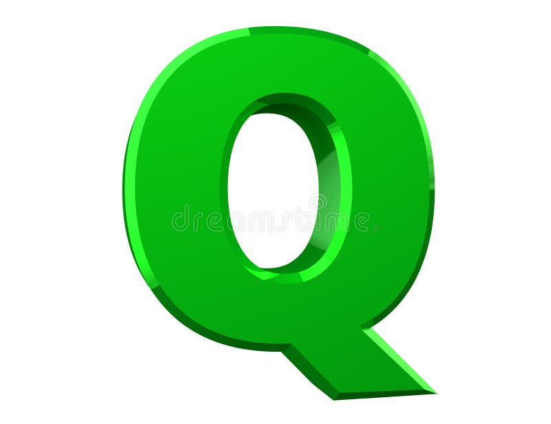 Green Letter Q Stock Illustrations – 1,842 Green Letter Q Stock ...