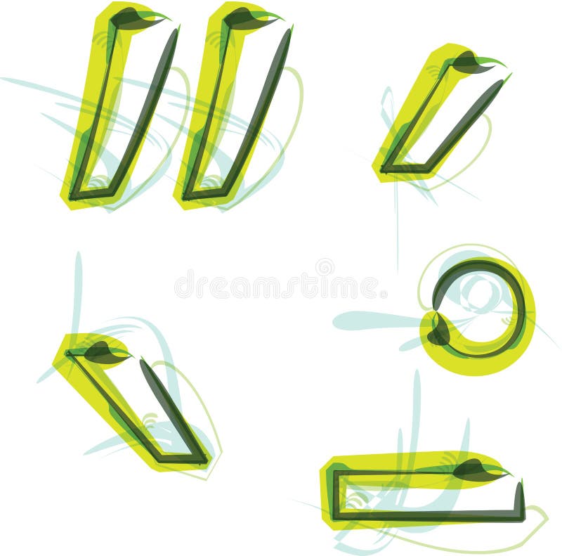 Green Comma Stock Illustrations – 345 Green Comma Stock Illustrations ...
